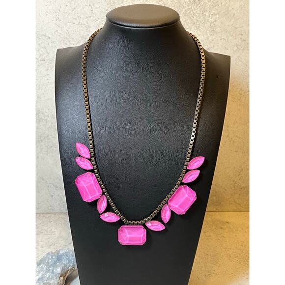 Loren Hope | Jewelry | Loren Hope Electric Purple Statement Bib ...